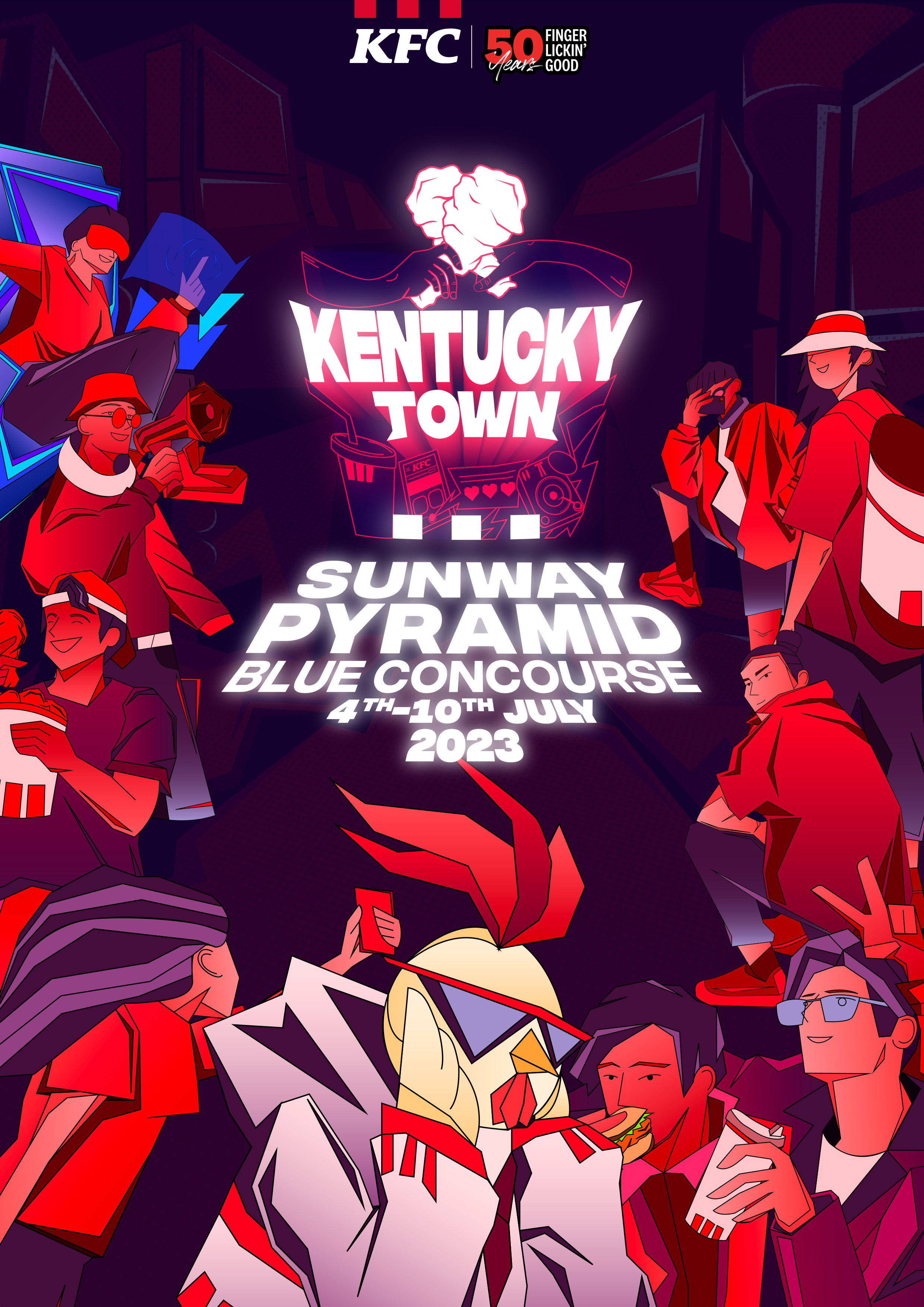 KFC WILL OPEN ITS ‘KENTUCKY TOWN’ AT SUNWAY PYRAMID – Inspirasi Media ...